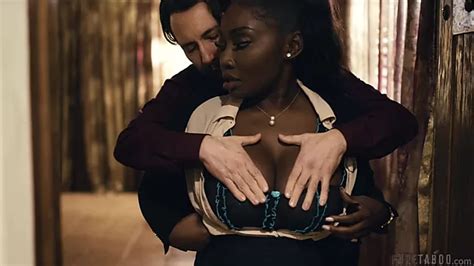 Pretty Black Woman Gives Blowjob And Satisfies Her Lover