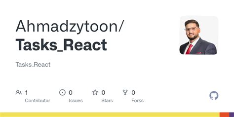 Github Ahmadzytoontasksreact Tasksreact