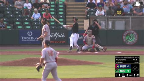Dylan Beavers Swats His 14th Home Run 07 30 2025 Tides