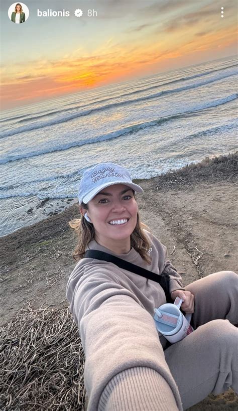 Amanda Balionis Tests Her Photography Skills Amid A Break In Schedule