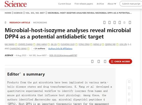 Chinese Researchers Find New Potential Anti Diabetic Drug Target Cgtn