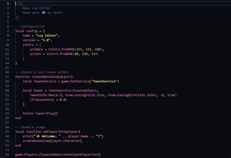 Github Swiftscripts Luaeditor