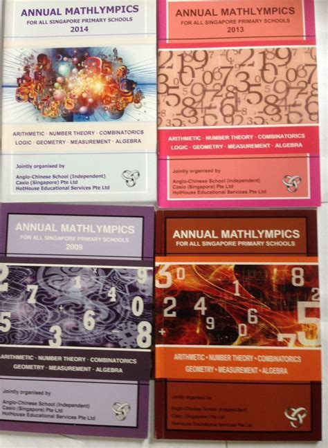 Mathlympics Acsi Anglo Chinee School 2008 2018 Math Olympiad