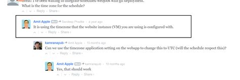 Microsoft Azurewebjob In Which Timezone A Webjob Runs If I Schedule A Webjob To Run Daily At