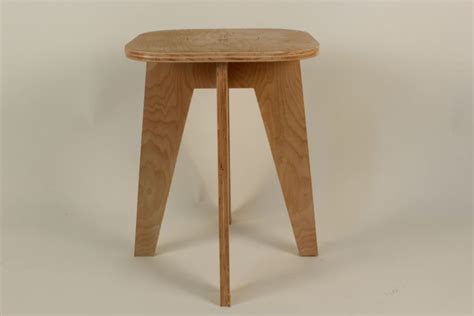 Laser Cut Wooden Stool Template Free Vector