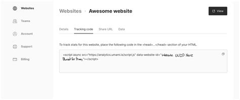 How To Integrate Umami Analytics Into Your Ghost Website