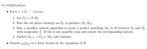 An Algorithm For Sparsest Cut Download Scientific Diagram