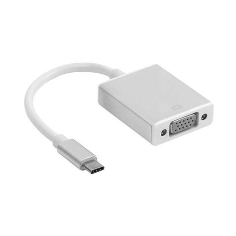 Type C USB 3 1 USB C Male To VGA Female Converter Cable For Macbook Chromebook BIG W