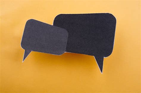 Premium Photo Dialogue Boxes