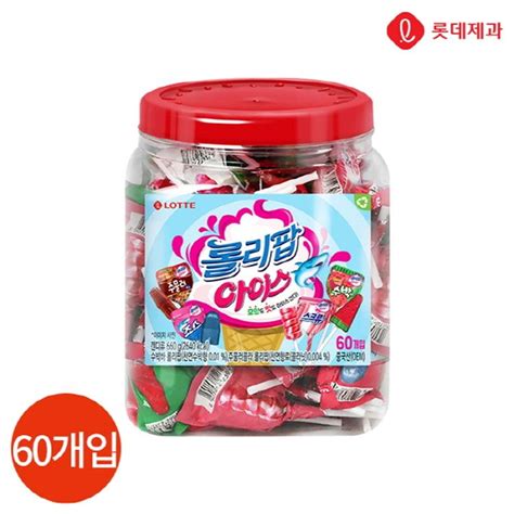 1012350 롤리팝 아이스 660g 60개입 홈플러스 택배배송
