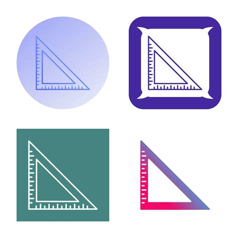 Set Square Vector Icon 34534766 Vector Art At Vecteezy