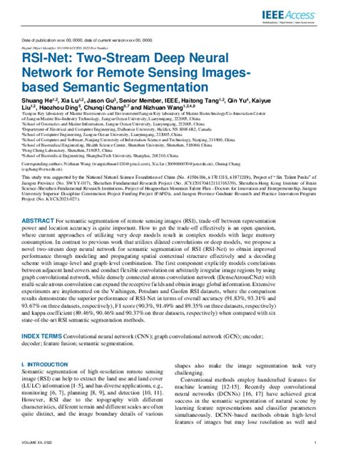 Pdf Rsi Net Two Stream Deep Neural Network Integrating Gcn And Atrous Cnn For Semantic