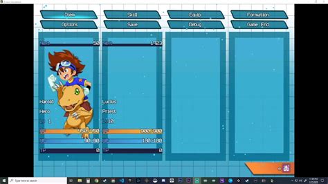 [mv] my first custom ui ever r rpgmaker