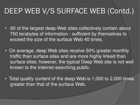 Deep Web Technology Powerpoint Slides Learnpick India