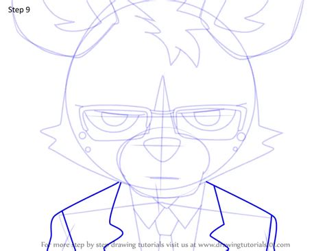 How To Draw Jiro Haida From Aggretsuko Aggretsuko Step By Step