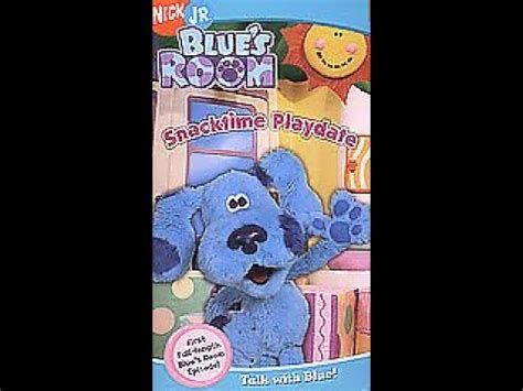 Opening To Blues Room Snacktime Playdate 2004 Vhs Promotional Copy