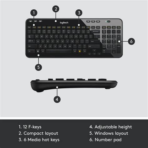 Logitech Wireless Keyboard K360