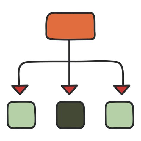 Sitemap Flowchart Flow Diagram Hierarchy Algorithm Icon Download On Iconfinder