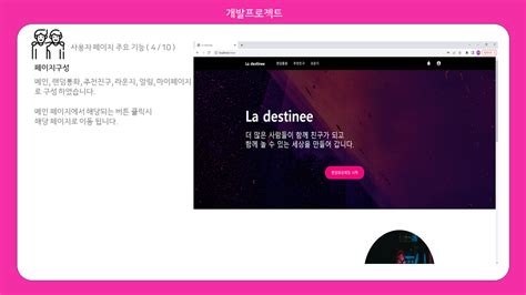 GitHub hun La Destinee project 인 개발 Spring MySQL을 활용한 랜덤영상통화 및 소셜네트워크 서비스 사이트 개발