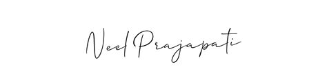 91 Neel Prajapati Name Signature Style Ideas Outstanding Esignature