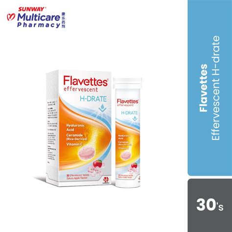 Flavettes Effervescent Glow Review Flavettes Effervescent Glow Vitamin C 1000mg Orange 2x15s
