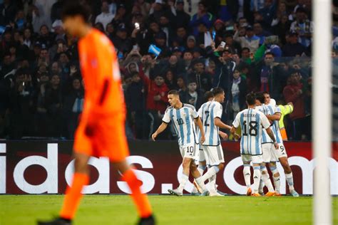 Las Mejores Fotos Del Estreno De La Selecci N Argentina En El Mundial Sub Infobae