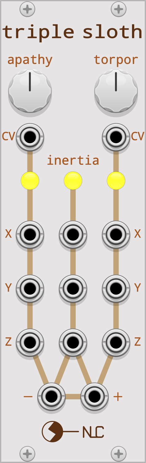 Vcv Library Nonlinear Circuits Triple Sloth