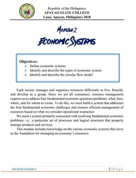 Microeconomics Module 2 Pdf