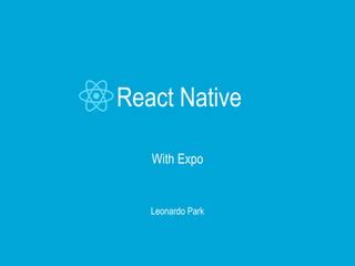 React Native Development With Expo PPTX