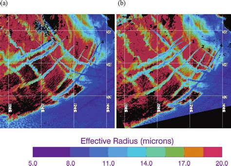 Image Of Effective Cloud Particle Size Determinations From A Terra Download Scientific