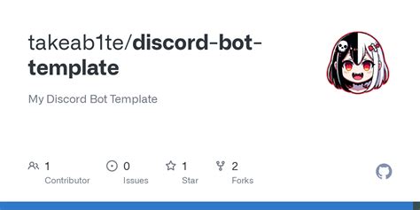 Github Takeab1tediscord Bot Template My Discord Bot Template