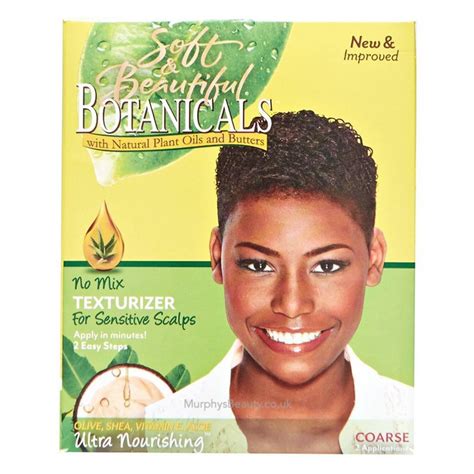 Soft And Beautiful Botanicals Texturizer For Sensitive Scalps Coarse 2 Applications