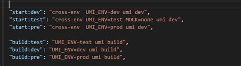Umijsreact 配置不同环境变量（配置umienv）umi Env Csdn博客