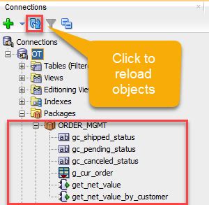 PL SQL Package Specification