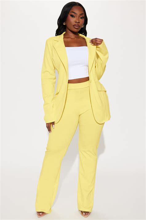Discover Womens Plus Size Yellow Sets Fashion Nova