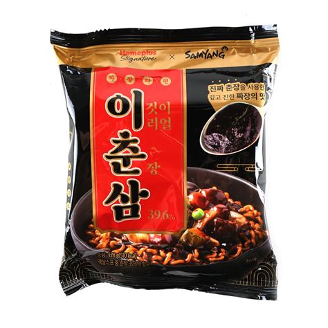 홈플러스시그니처 이춘삼 짜장라면 128Gx4입 배민스토어
