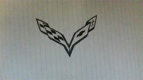 Re Draw Corvette Logo By Bzastrogd On Deviantart