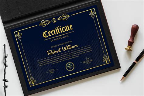 Certificate Template Layout Graphic By Mightydesign · Creative Fabrica
