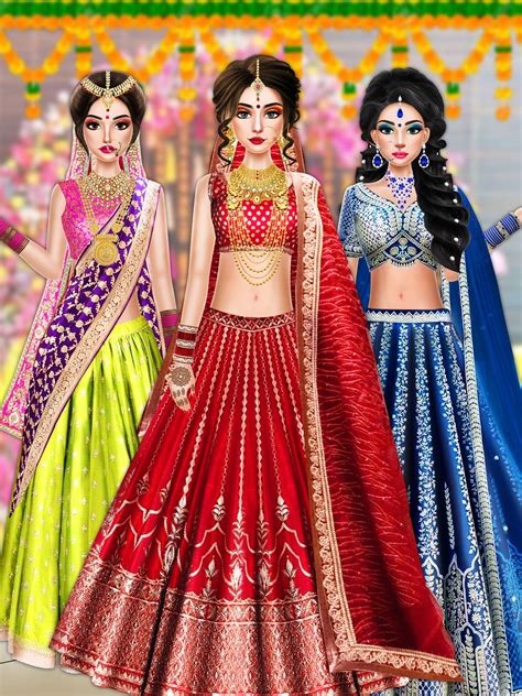 Indian Bridal Dress Up Makeup Games Free