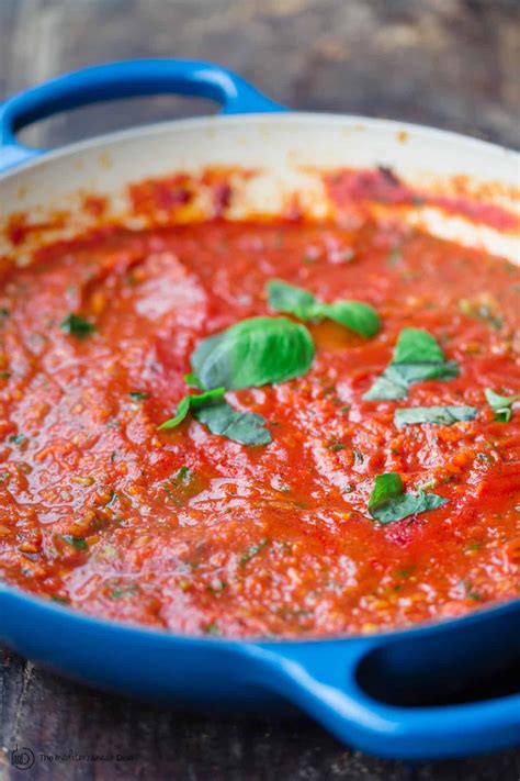 Homemade Spaghetti Sauce Recipe Tomato Puree