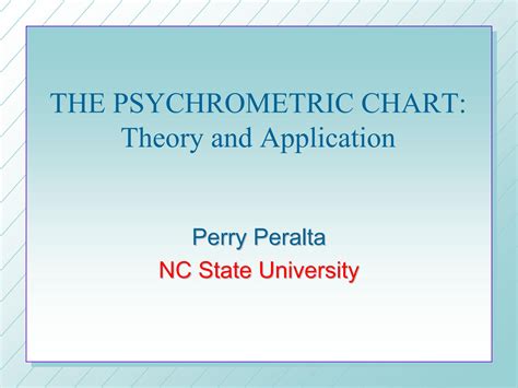 SOLUTION Psychrometric Chart Studypool