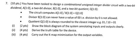 Solved You Have Been Tasked To Design A Combinational