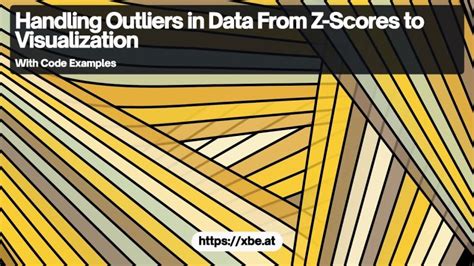 Giuseppe Canale Cissp On Linkedin Handling Outliers In Data Z Score Identification And