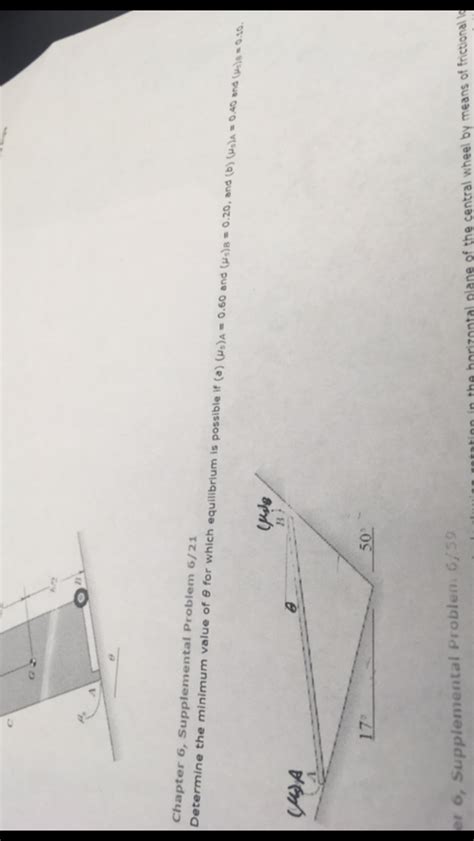 Solved Chapter 6 Supplemental Problem 621 Determine The