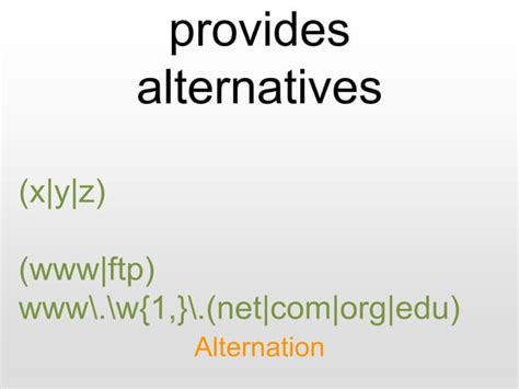 Regular Expression Regex Fundamentals Pptx