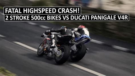 Monster Highspeed Crash Most Fastest Stroke Cc Bikes Vs Ducati Panigale V R YouTube