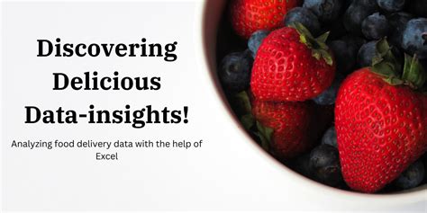 Discovering Delicious Data Insights