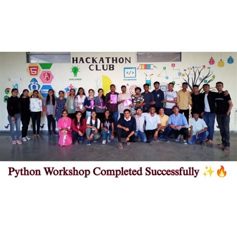 Gcoeara Hackathon Club On Linkedin Python 3 Days Workshop Completed