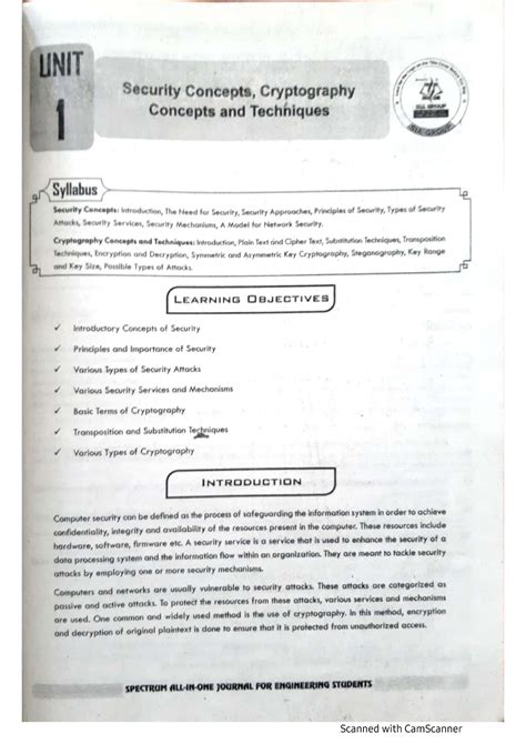 CNS UNIT 1 Cns Computer Networks Studocu