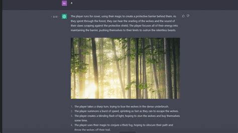 Using Chatgpt To Play An Rpg With Pictures Showcasing The Scenes Soo Cool R Chatgpt